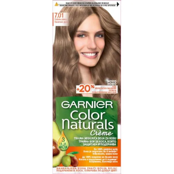 Garnier Farba Color Naturals-7.01 Tamno Plava