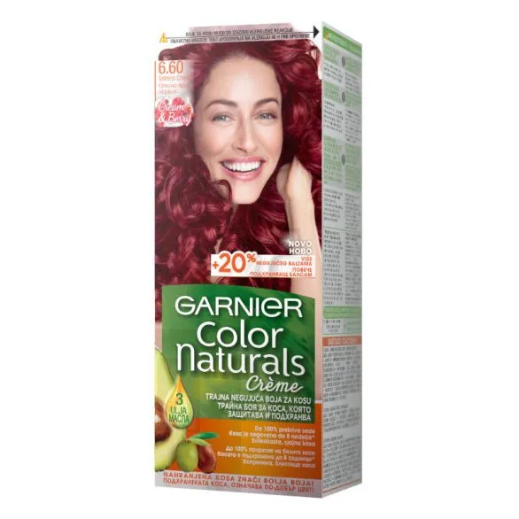 Garnier Farba Color Naturals-6.60 Intenzivno Crvena