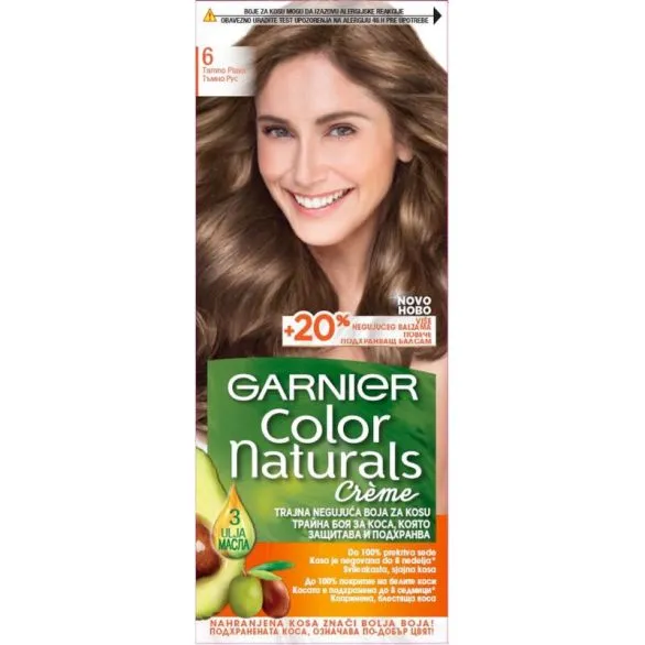 Garnier Farba Color Naturals-6 Tamno Plava