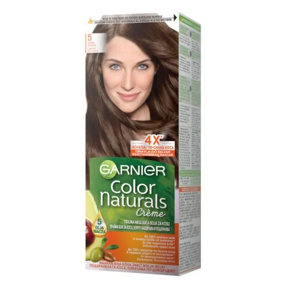 Garnier Farba Color Naturals-5 Svetlo Smeđa