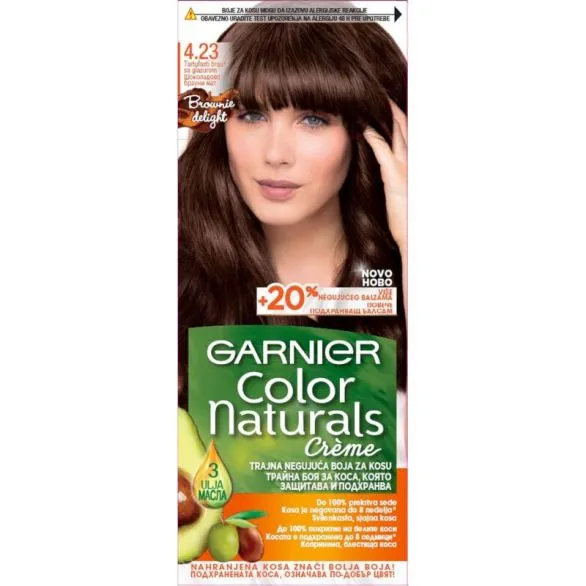 Garnier Farba Color Naturals-4.23 Topla Braon