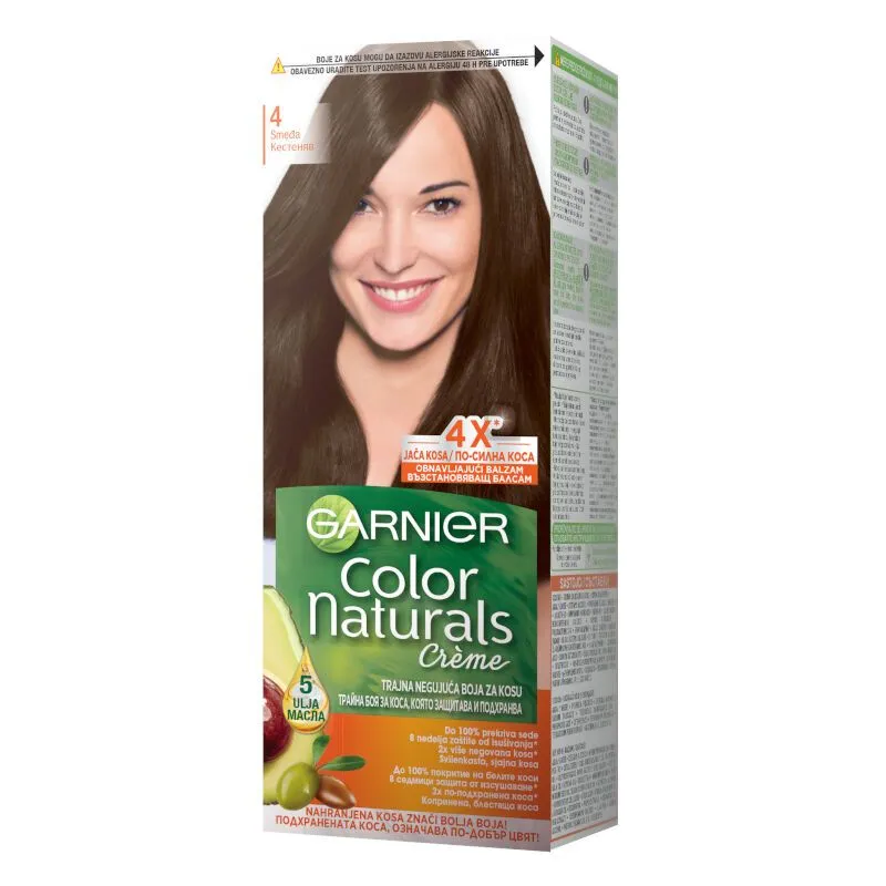 Garnier Farba Color Naturals-4 Smeđa