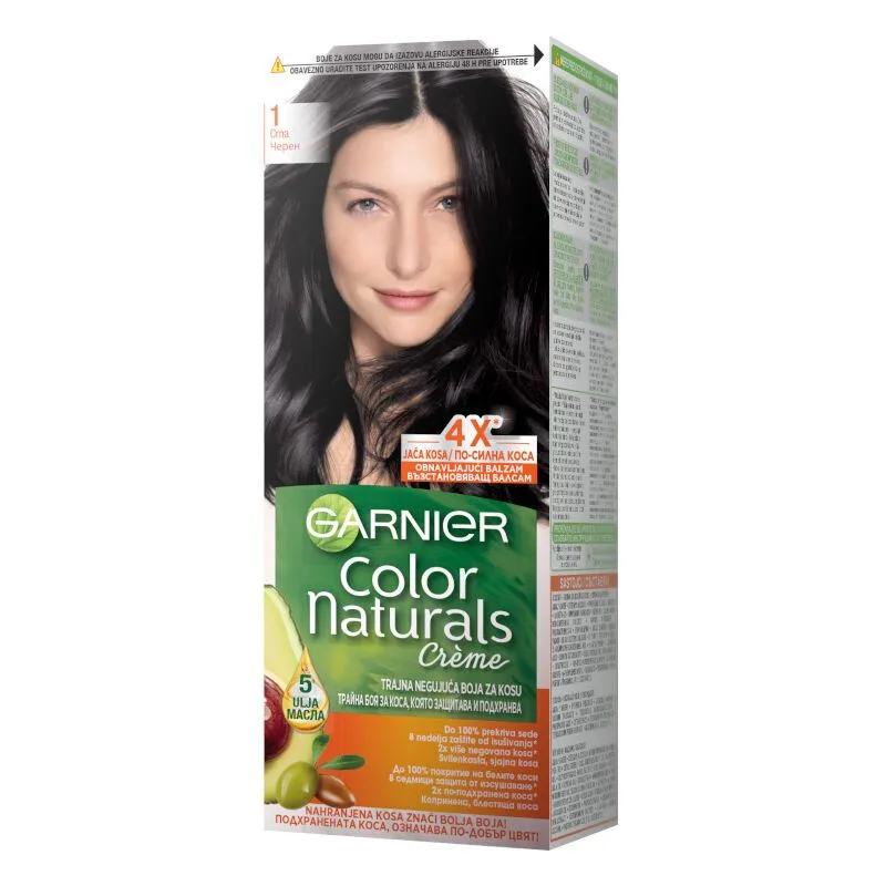 GARNIER FARBA COLOR NATURALS-1 Crna