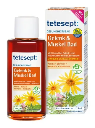 Tetesept kupka Joints&Muscles 125ml