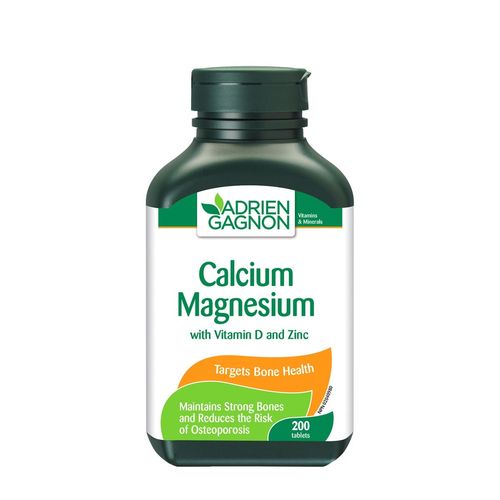Adrien Gagnon Calcium Magnesium Vitamin D Zinc tablete