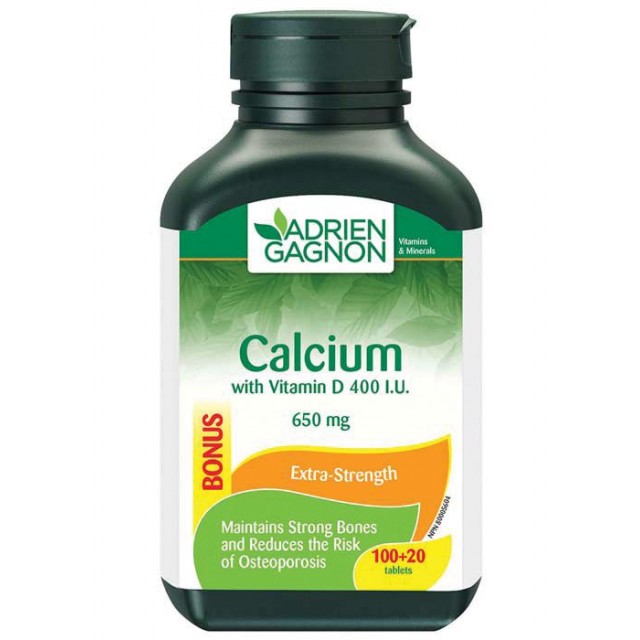 Adrien Gagnon Calcium Extra + Vitamin D3 tablete