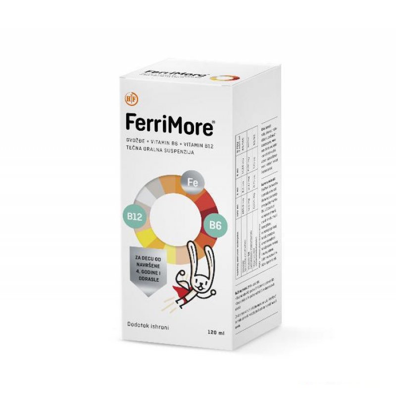 FerriMore oralna suspenzija 120 ml