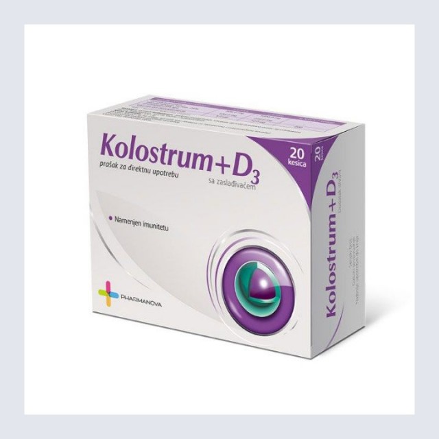 KOLOSTRUM + D3 kesice, 20kom