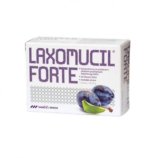 LAXOMUCIL FORTE kesice, 7kom