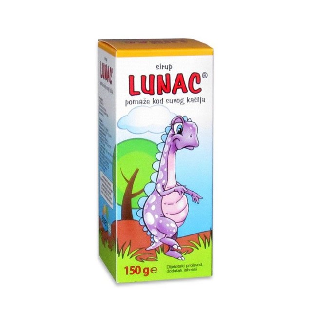 LUNAC BELI SLEZ sirup za suvi kašalj, 150ml