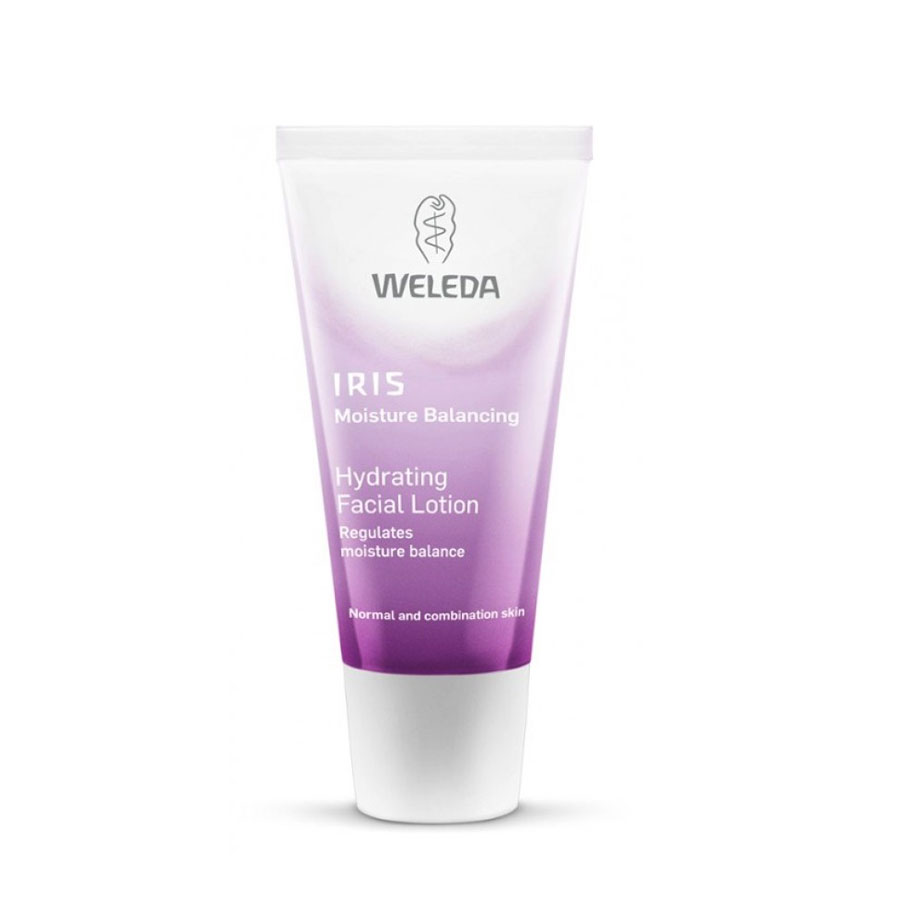 Weleda Dnevno-noćni fluid za lice sa irisom pogodan za mešovitu kožu 30ml