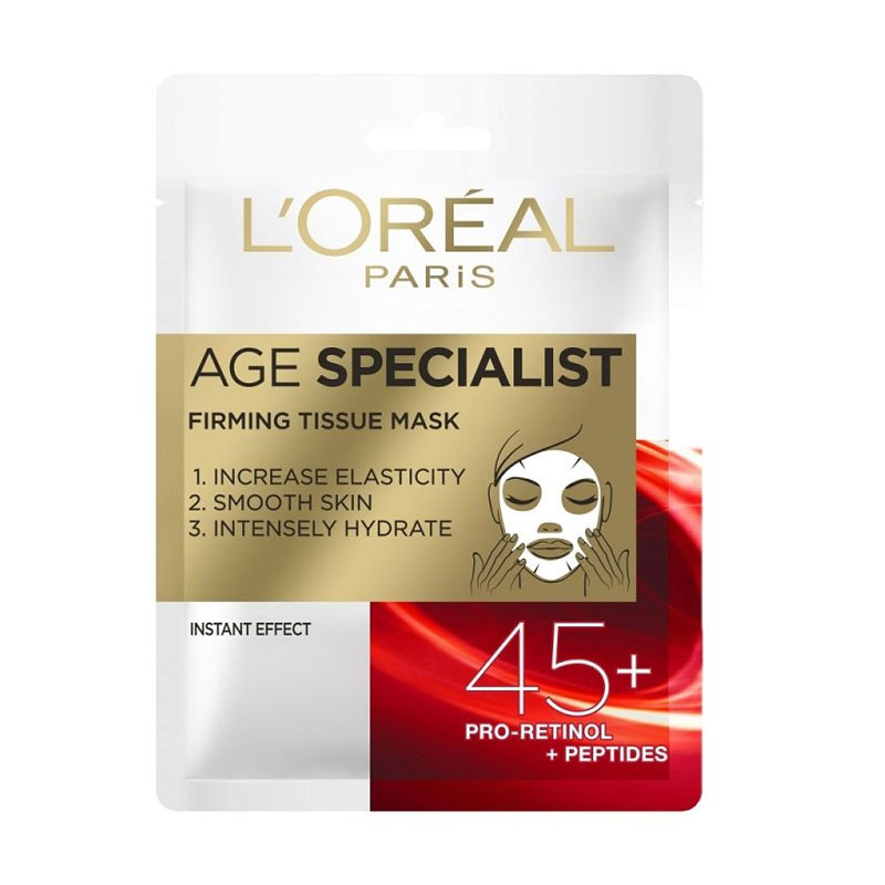 Loreal Paris Age Specialist Maska u maramici za učvršćivanje kože 45+