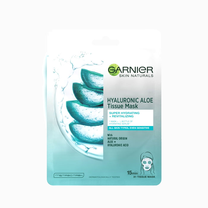 Garnier Skin Naturals Hyaluronic maska za lice sa aloe verom 28g