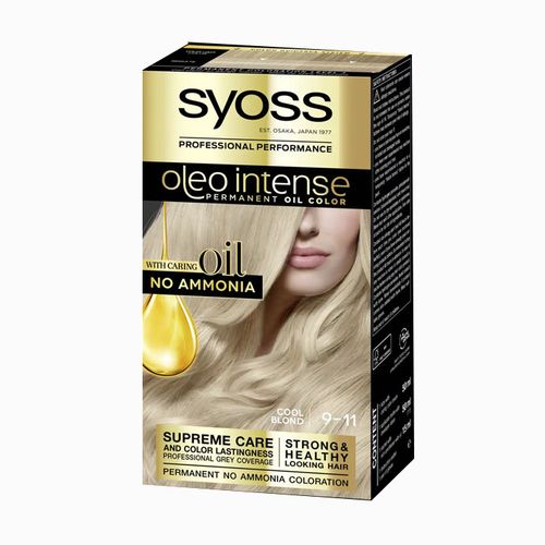 Syoss Oleo Intense 9-11 Hladno plava bez amonijaka