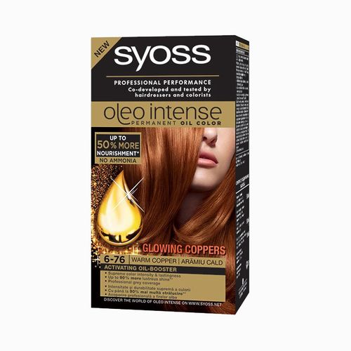 Syoss Oleo Intense 6-76 farba za kosu Toplo bakarna bez amonijaka