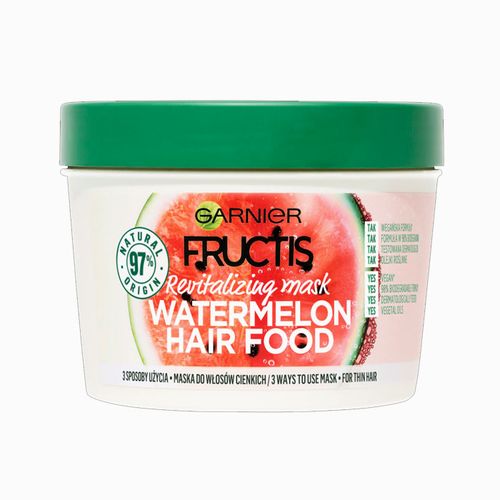 Garnier Fructis Hair Food maska za tanku kosu lubenica 390ml