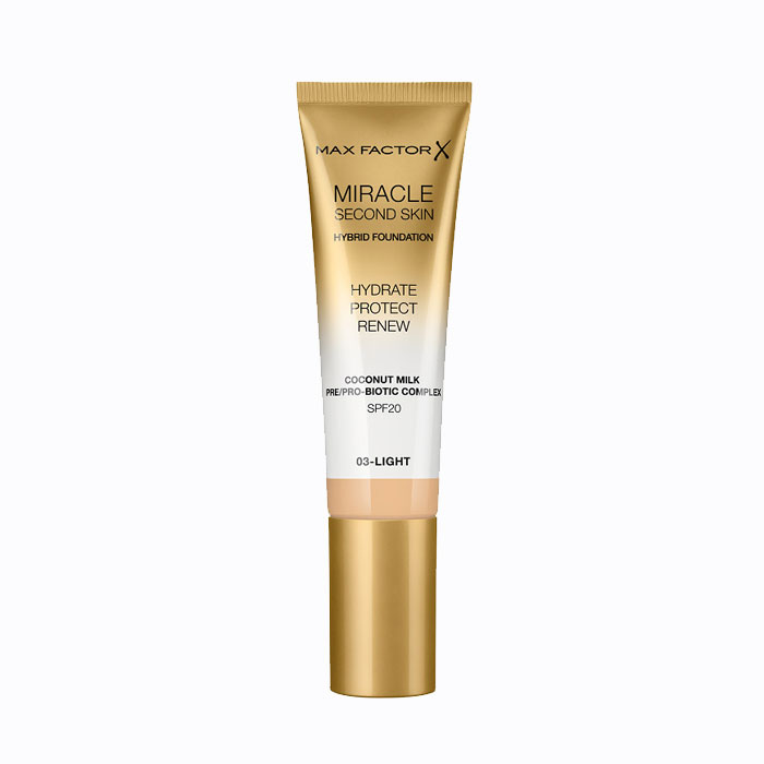 Max Factor puder Miracle Second Skin 03 light