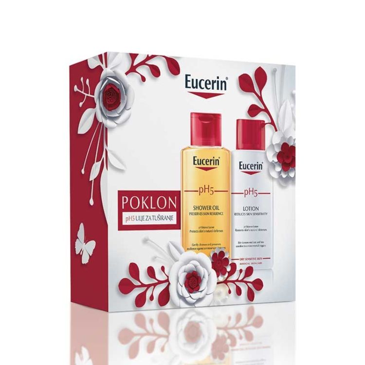 Eucerin Ph5 POKLON SET - ulje za tuširanje i losion za telo