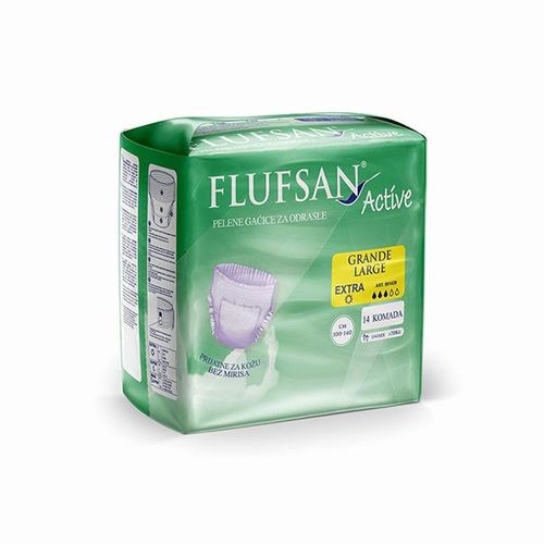 Flufsan pelene gaćice L 14kom