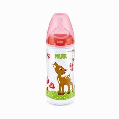 NUK - flašica plastična silikon 216176