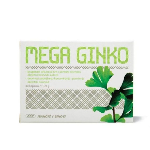 MEGA GINKO kapsule, 30kom