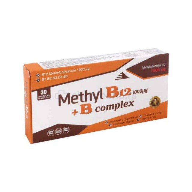 METHYL B12 COMPLEX kapsule, 30kom