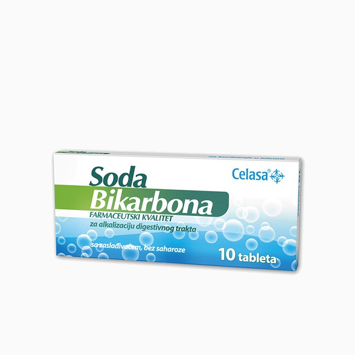 Celasa Soda Bikarbona 10 tableta