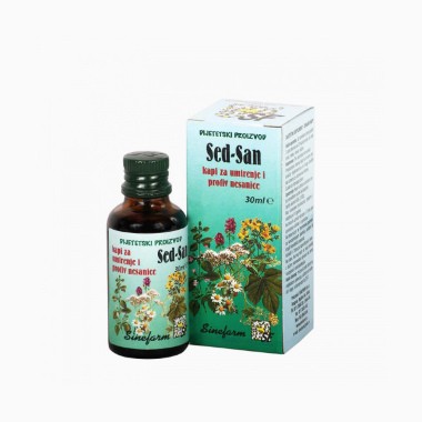 Sinefarm Sed-San kapi za umirenje i protiv nesanice 30ml