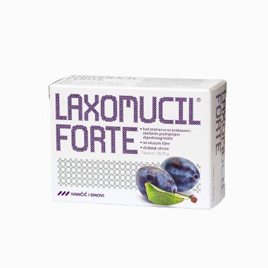 Laxomucil Forte - dodatak ishrani kod problema sa probavom i otežanim pražnjenjem digestivnog trakta