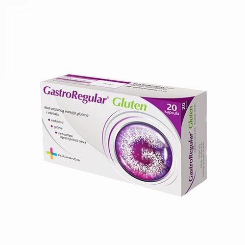 Gastroregular Gluten 20 kapsula