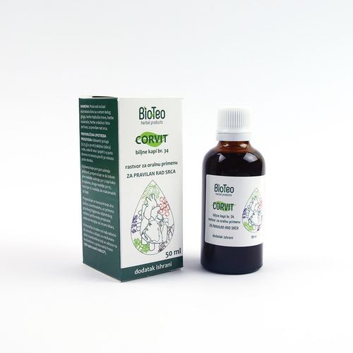 BioTeo Corvit biljne kapi 50ml