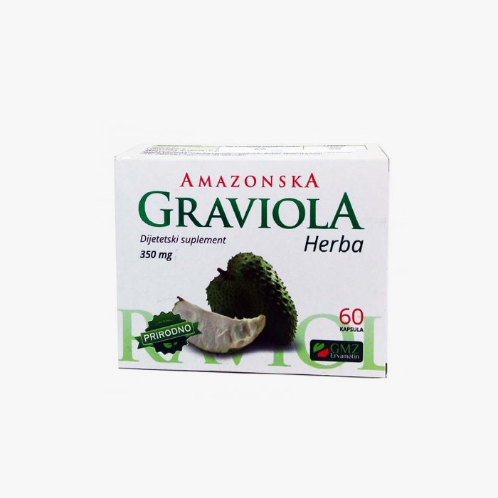 Amazonska Graviola kapsule 60x350mg