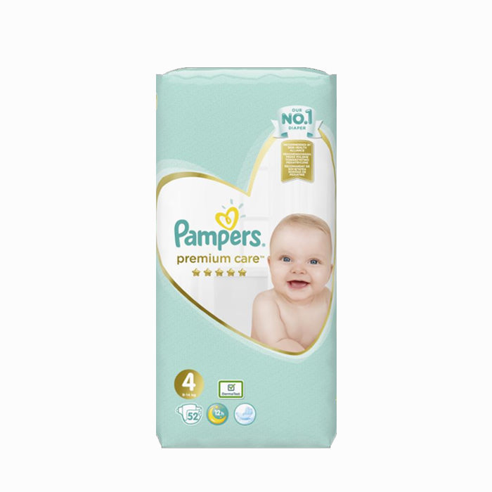 Pampers pelene premium VP 4 maxi 8-14kg 52kom