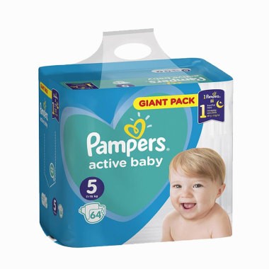 Pampers pelene GP 5 junior 11-16kg 64kom