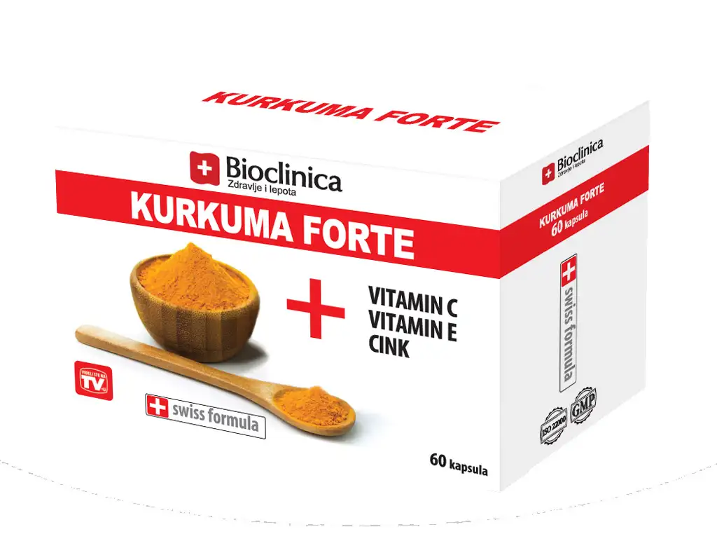 Kurkuma forte Bioclinica 60 kapsula