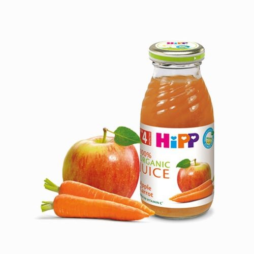 Hipp Bio sok jabuka + šargarepa 200ml