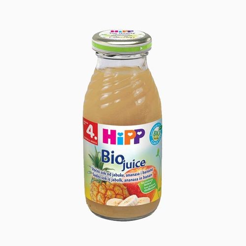 Hipp bio sok jabuka, ananas, banana 4m+ 200ml