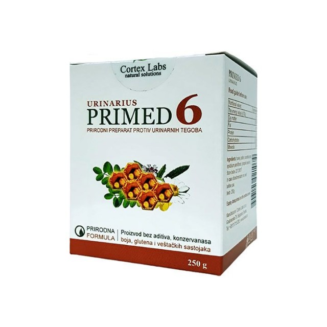 PRIMED 6 preparat protiv urinarnih tegoba, 250g