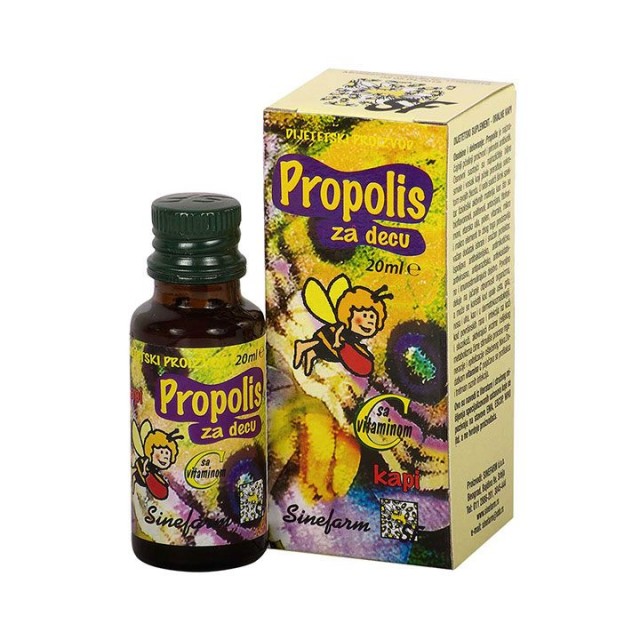 PROPOLIS SA VITAMINOM C kapi za decu, 20ml