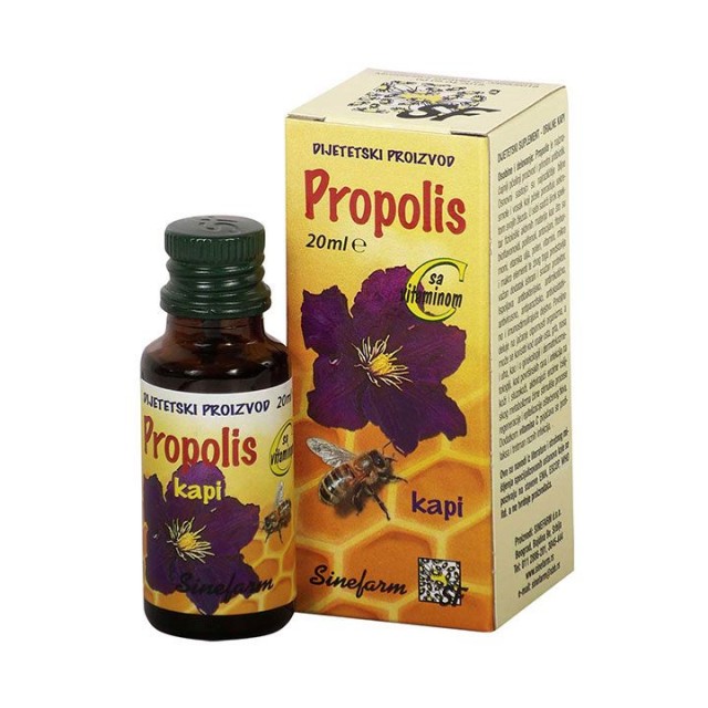 PROPOLIS SA VITAMINOM C kapi, 20ml