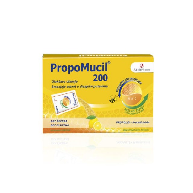 PROPOMUCIL 200mg kesice, 10kom