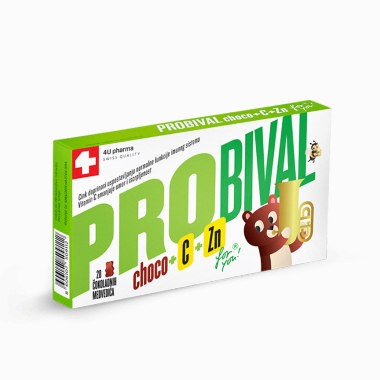 ProBival Choco+ C vitamin + Zinc za decu