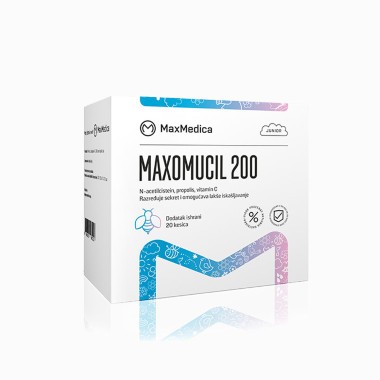 MaxMedica Maxomucil 200mg kesice