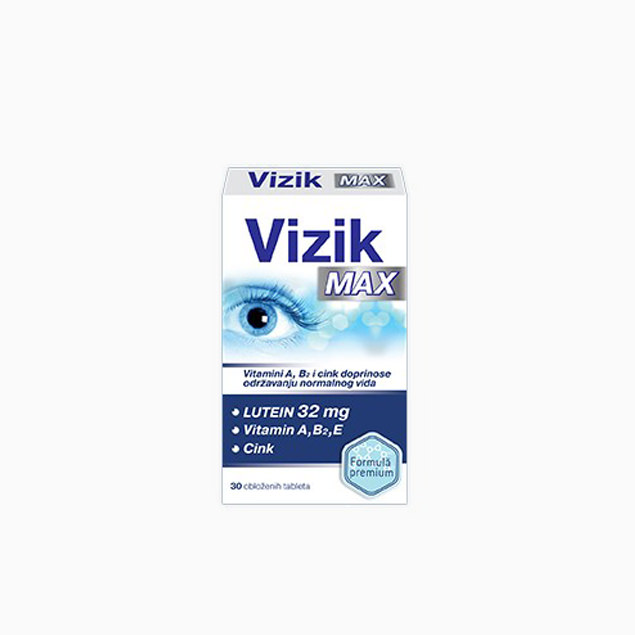 Vizik Max - vitamini za oči - 30 tableta