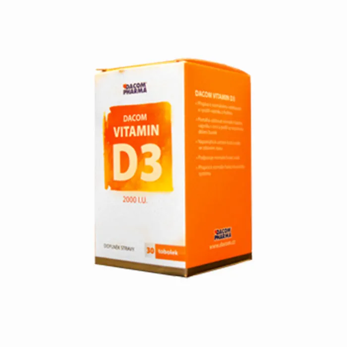 Dacom Vitamin D3 2000ij 30 kapsula
