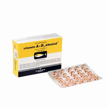 Vitamin A + D3 kapsule Alkaloid