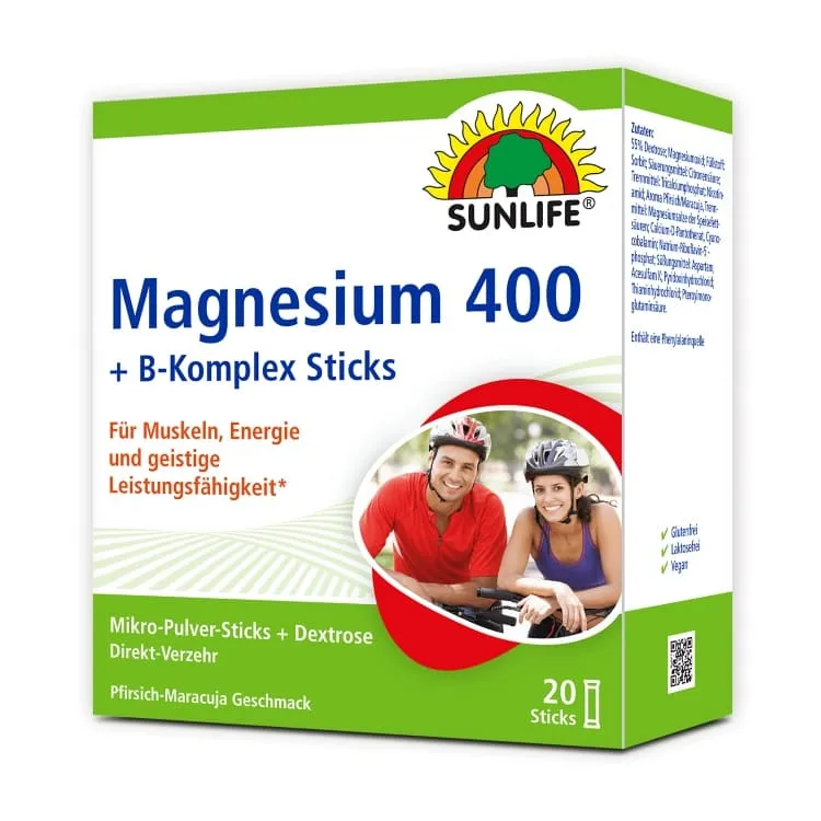 Sunlife - Magnezijum 400 + B-Komplex direkt