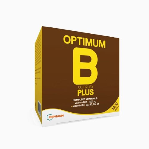 Optimum B complex Plus 100 kapsula
