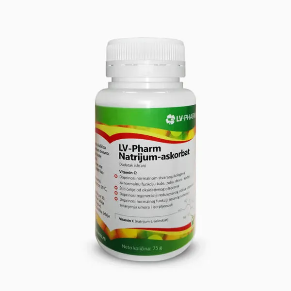 LV-Pharm Natrijum askorbat 75gr
