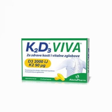 K2D3 Viva kapsule za kosti i zglobove Abela Pharm